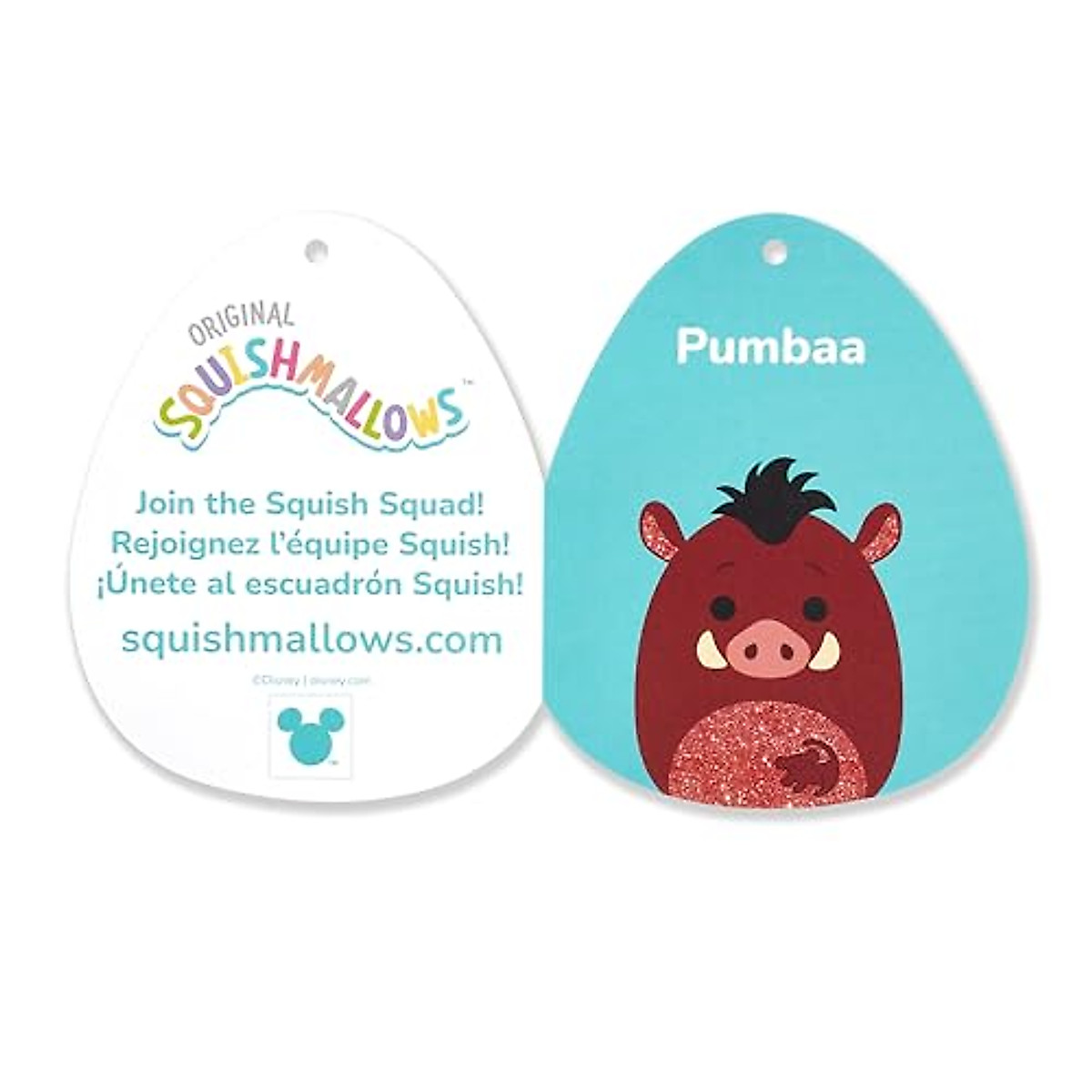 Squishmallows Original Disney 14-Inch Pumbaa - Official Jazwares Plush (Large)