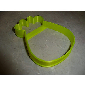 GIRAFFE HEAD FACE OUTLINE ZOO ANIMAL SAFARI TALL ANIMAL COOKIE CUTTER MADE IN USA PR2625