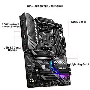 MSI MAG Tomahawk AMD B550 Socket AM4 ATX DDR4-SDRAM Motherboard