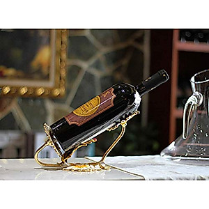 Creative Simplicity Small Daisies Creative Simplicity Wine Rack Metal Creative Simplicity Wine Bottle Home Decoration Crafts Gifts Business Gifts Creative European, PIBM