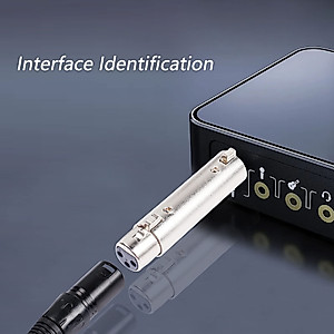 PNGKNYOCN XLR Female to Female Coupler,XLR 3-Pin Gender Changer Microphone Cable Adapter(2-Pack