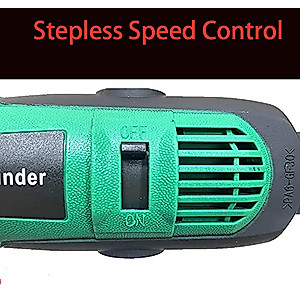 VOTOER 260W Rotary Tool Power Die Electric Multi-function Grinder Carver Set, Stepless Variable Speed Adjustment, 31000RPM, Lightweight