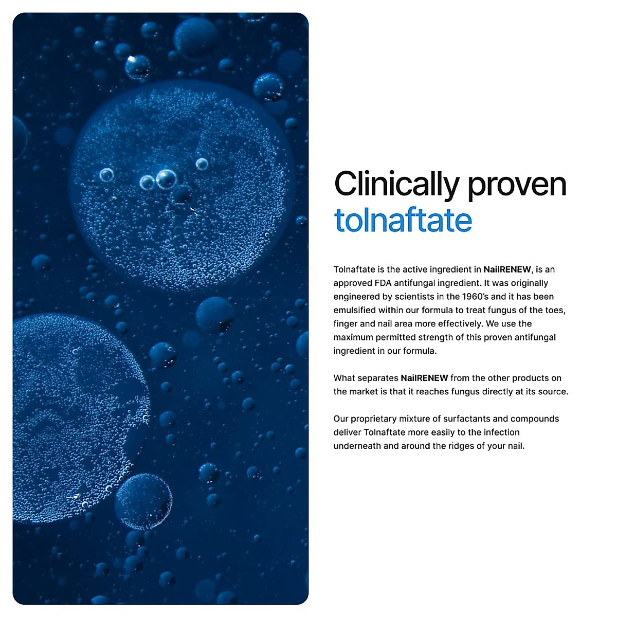 NailRENEW Antifungal - Professional Strength, Compliant Fungus Treatment for Toe Fungus, Discolored or Brittle Nails (1 Bottle)