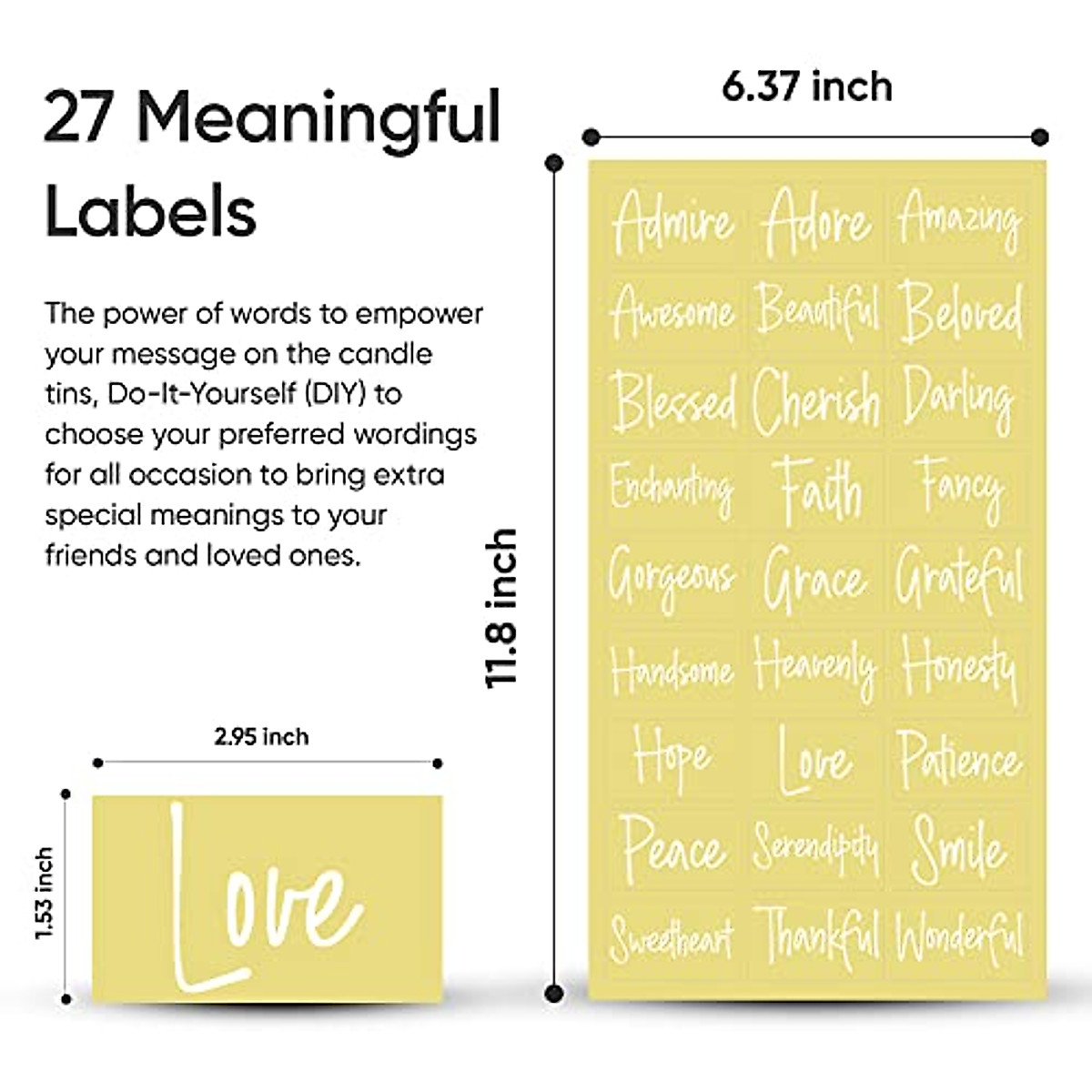 24 Pack 8oz Gold Candle Tins with Lids - Candle Containers for Making Candles, Candle Jars Candle Making Supplies, Candle Vessels Empty Candle Tin DIY