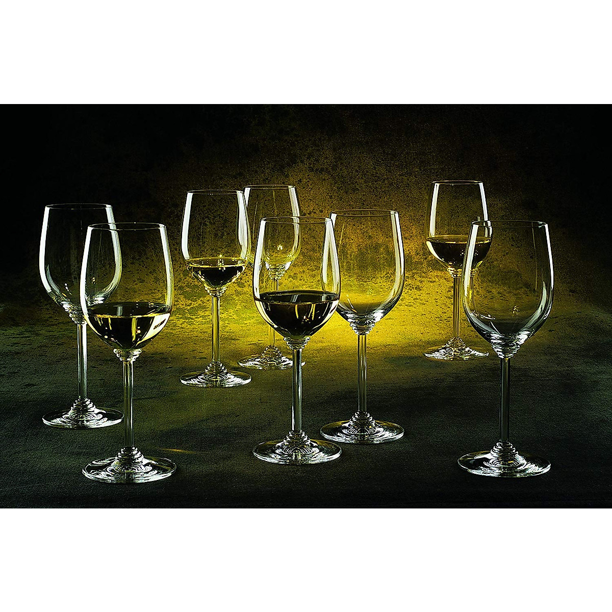 Riedel Wine Series Viognier/Chardonnay Glass, Set of 4 Bundle with Wine Pourer and Stopper (3 Items)