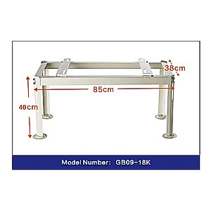 Alsetria GB09-18K Heavy Duty Ground Stand Bracket for Ductless Mini Split Air Conditioner and Heat Pump (for 9,000-18,000 BTU)