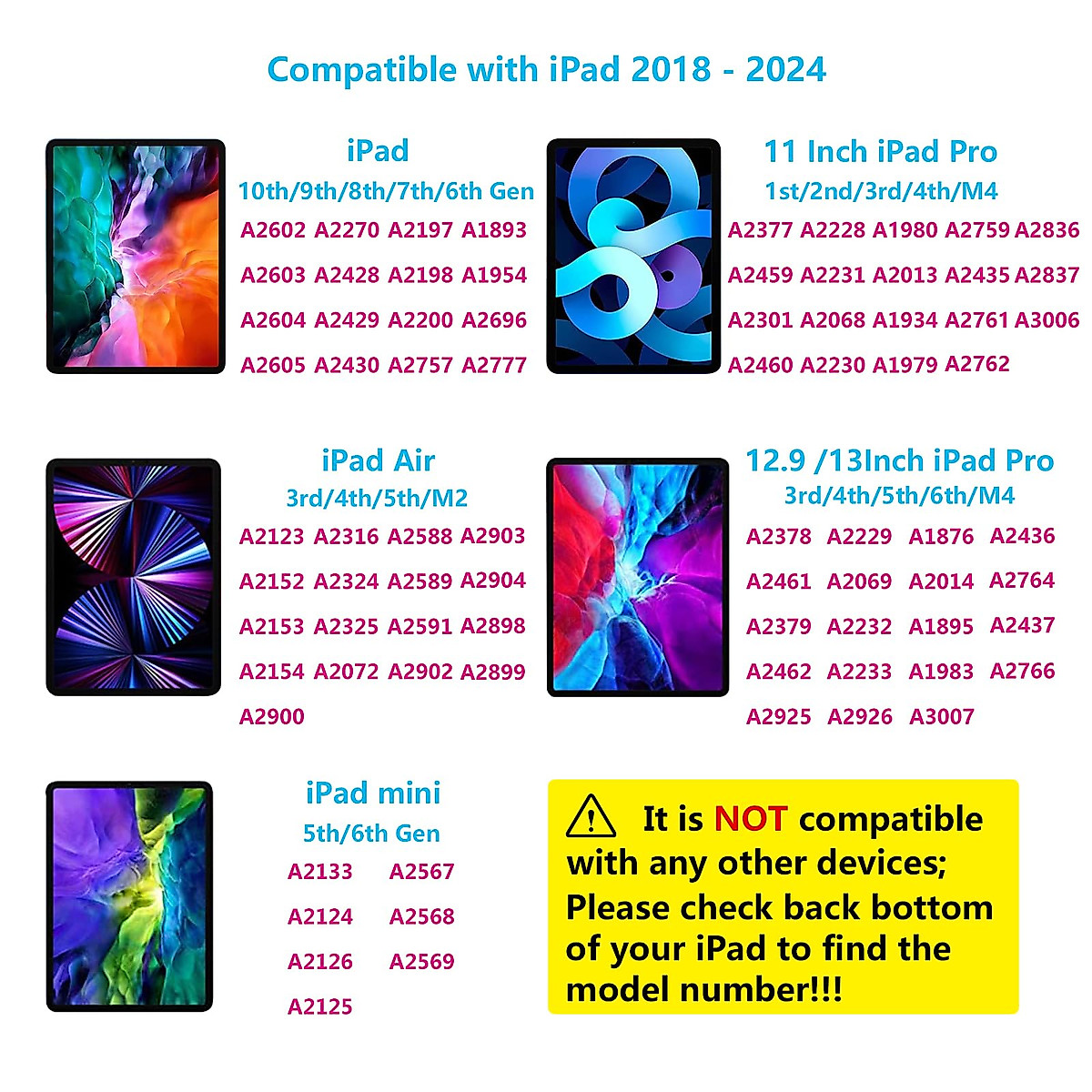 Tresoba G2 Stylus Pen for Apple iPad Pro13 M4/12.9/11Inch, iPad Pro 7th/6th/5th/4th/3rd Gen, iPad Air M2/5th/4th/3rd Gen, iPad 6/7/8/9th/10th Gen, iPad Mini 5/6 Compatible with Apple 2018-2024 iPad