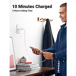 UGREEN 20W USB C Charger PD Fast Charger Block USB-C Wall Charger Power Adapter Compatible with iPhone 14/14 Pro Max/iPhone 13/12 Pro Max/SE/11, Pixel, Galaxy S23/S22/S21/S20/Note 10, iPad Mini/Pro