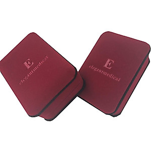 elegantmedical HANDMADE Red Tiger Eye Prayer Beads Catholic Rosary Necklace Gift Box Italy Crucifix Gold (red)