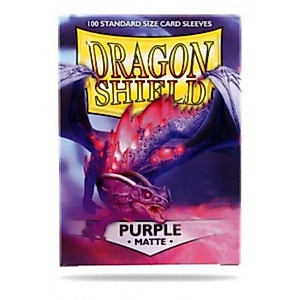 Dragon Shield Sleeves Matte Card Game, Purple