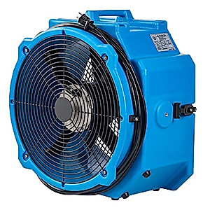 MOUNTO Mt4000A 1/4hp 4000cfm Axial Air Mover Floor Dryer Drum Fan