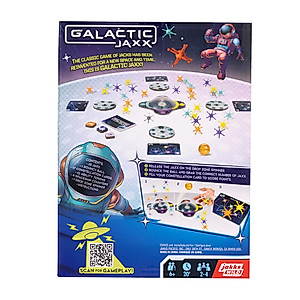 Galactic Jaxx Board Game | Jakks Wild Games | Strategy Board-Game | Family Game for Adults and Kids | 2 to 4 Players | Average playtime 20 minutes | Ages 6+