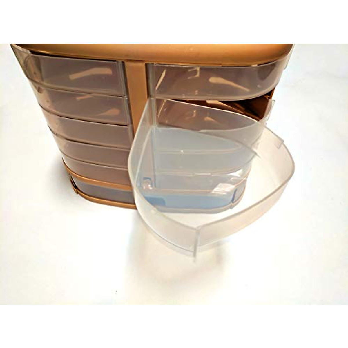 Eleven Translucent Drawer Portable and Sturdy Storage and Organization Cabinet/Box, for Home, Office or Sewing Room. Use for Arts, Crafts, Hobby, Beads, Notions, Crayons, Batteries, and Small Parts.