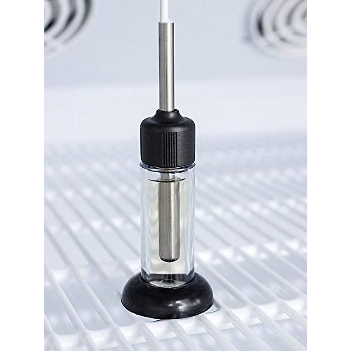 Accucold 1 cu ft Countertop Pharma-Vac Medical Refrigerator w/Solid Door - Temperature Alarm, 115v