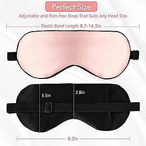 LC-dolida Sleep Headphones,Sleep Mask Bluetooth Wireless Music Eye Mask, Sleeping Headphones for Side Sleepers Sleep Mask with Bluetooth Headphones Ultra-Thin Stereo Speakers Perfect for Sleeping