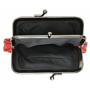 MARSHAL Leather Change Purse (Red)