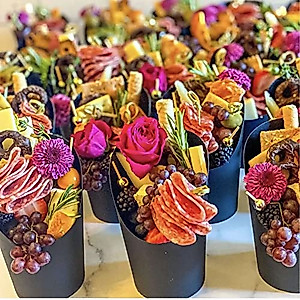 Cocktail Picks,Toothpicks for Appetizers,100 PCS 4.7 Inch Gold Pearl Cocktail Picks for Wedding Party, Decorative Food Picks Fancy Toothpicks for Appetizers, Skewers for Appetizers Charcuterie Cups