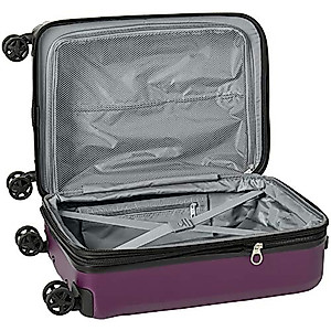 Samsonite Frontier Spinner Ladies Small Purple Polycarbonate Luggage Bag TSA Approved Q12050001