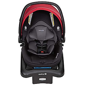 Safety 1st Smooth Ride Travel System Stroller and Car Seat OnBoard 35 LT - Efficient Infant Car Seat Stroller and Infant Car Seat and Stroller Combo, Black Cherry