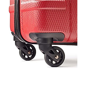Tommy Hilfiger Lexington Upight Hard Suitcase, Red, 25"