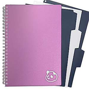 Pink Daily Planner 2.0 - Daily Planner 2023 Page a Day - Monthly, Weekly and Daily Sections Simplified - Undated Goal Oriented 3 Month Agenda Planner by Panda Planner - 5.75” x 8.25”