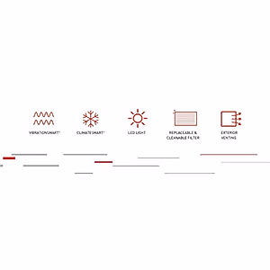 Furrion 12V RV Under-Cabinet Ducted Range Hood with Replaceable Charcoal Filter, LED Light, Exhaust Fan, VibrationSmart Technology & CSA Certification (Stainless Steel) - FHO23SACR-SS