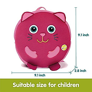 Epoch Children's Toddler Backpack | Oops | The Pappy Bag, Cat, Multi, one Size