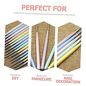 FRCOLOR 3 Sets nail brush Nail Drawing Pen nails kits Manicure Line Painting Pen nail art brushes DIY Nail Art Tools Acrylic Painting Tools nail striping brush fine painted nylon Nail Pen