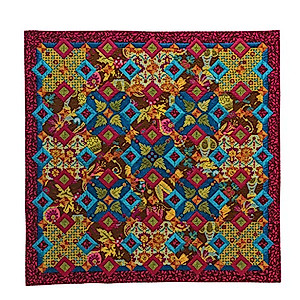 The Art of Mixing Textiles in Quilts: 14 Projects Using Wool, Silk, Cotton & Home Décor Fabrics