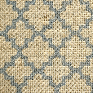 DII Burlap Storage Collection Collapsible Bin, Small Round, 12x9", Gray