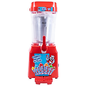 ICEE Slushie Machine. Home Countertop Slushy Maker. New for 2024. Creates up to 34Floz of Ice Cold ICEE Slushy. Make Ice Cold Slushies at Home! Officially Licensed ICEE Merchandise.
