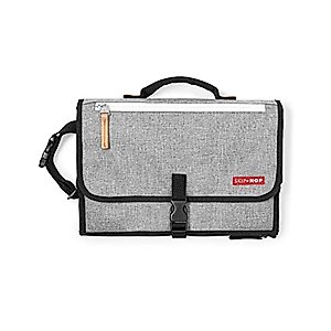 Skip Hop Portable Baby Changing Pad, Pronto, Grey Melange