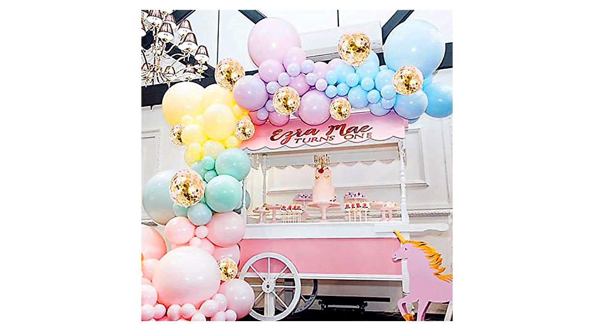 Pastel Balloon Arch Kit - Perfect for Weddings & Parties