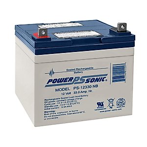 12V 33AH SLA Replacement Battery for Toro Time Cutter SS4200 Mower