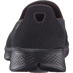 Skechers Performance Women's Go Walk 4 Kindle Slip-On Walking Shoe,Black,6.5 M US