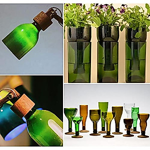 Glass Bottle Cutter, Mini Portable Glass Bottle DIY Craft Tool, Bottle Cutter & Glass Cutter Kit for Cutting Wine, Beer, Whiskey, etc