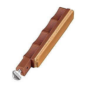 Lansky Stropping Hone: Leather Strop for Knife Sharpening and Polishing - HSTROP