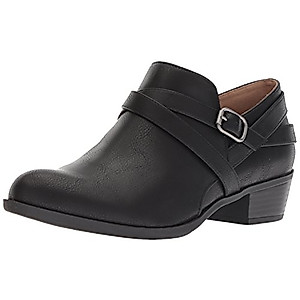 LifeStride Women's ADLEY Boot, black, 8.5 W US