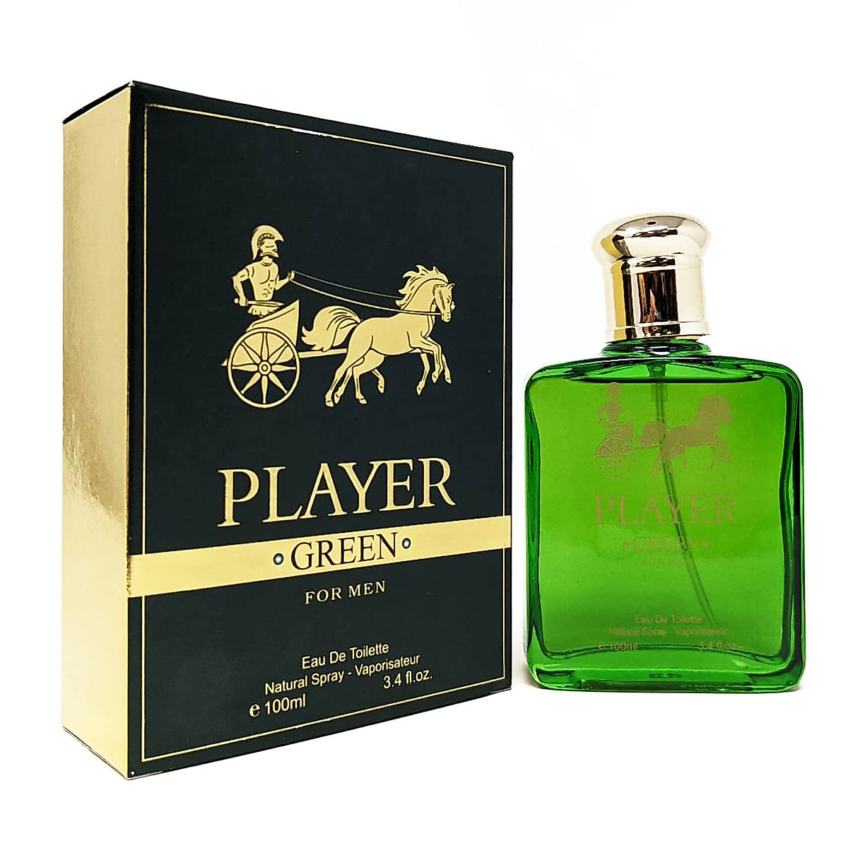 META-BOSEM PLAYER NOIR, Eau de Toilette Spray for Men, Wonderful Gift, Masculine Scent, Daytime and Casual Use, for all Skin Types, a Classic Bottle, 3.4 Fluid Ounce
