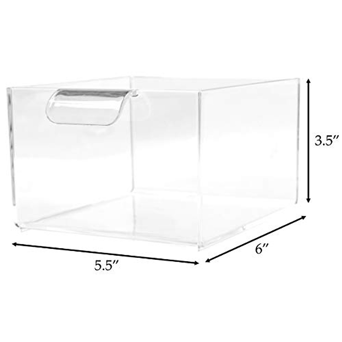 ImpiriLux Stackable Kitchen and Bathroom Drawer Organizer | Set of Two Drawers with Dividers