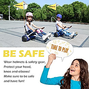 Adjustable Hoverboard Car Style Holder for 6.5" 8" 10" Two Wheel Self Balancing Scooter with 4 Length Adjustments (Balance Board Not Included)