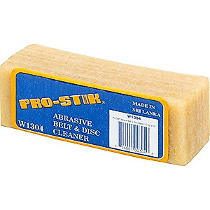 Prostik W1304 Abrasive Belt/Disk Cleaner, 1-3/8-by-1-3/8-by-4-1/4-inch