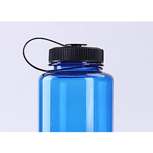 NuRich Hydro Wide Mouth Tritan Twist Loop Chug Replacement Lid Cap Accessories Compatible with Hydroflask, Nalgene Replacement Lid, and More Top Water Bottle Brands Sizes 12 16 18 20 32 40 64 Ounce