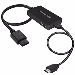 XIANREN HDMI Cable for N64, N64 to HDMI Converter with HDMI Cable, Compatible N64/GameCube/SNES Game Console