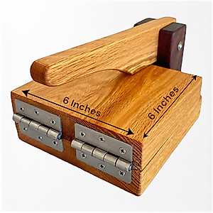 Central Coast Woodworks - Hardwood Tortilla Press (6")