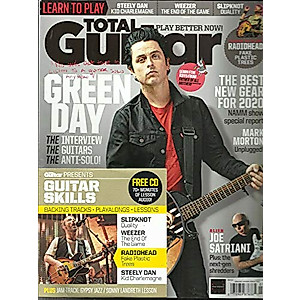TOTAL GUITAR MAGAZINE, THE BEST NEW GEAR FOR 2020 MARCH, 2020 NO.329 CD INSIDE