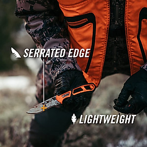 Gerber Gear Randy Newberg EBS - Hunting Knife with Exchangeable Blades for Camping & Hunting Gear