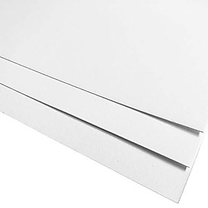 Premium 100% Cotton 4" x 6" Flat Cards - Small or Bulk Packs - LetterPress CardStock - Great for DIY LetterPress, Invitations, Details Cards, and More! (Brilliant White 92#, 50 pack)