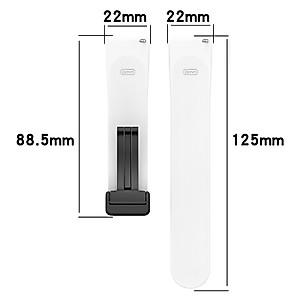 MOTONG Compatible with Huawei Watch 4 Replacement Band 22mm Replacement Wrist Watch Strap Band Compatible with Huawei Watch 4/4 Pro/Watch Ultimate(Silicone Black)