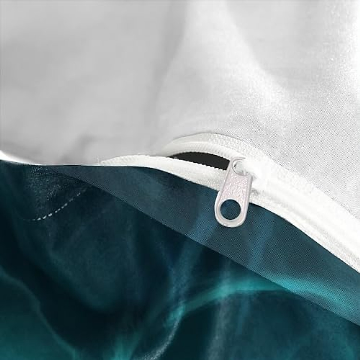 LENTLY Skull Guitar Bedding Set for Childrens and Adults Duvet Cover Set with Pillowcase 3D Print Hip Hop Rock Style Comforter Cover 3 Pieces Soft Microfiber Quilt Cover Twin（173x218cm）